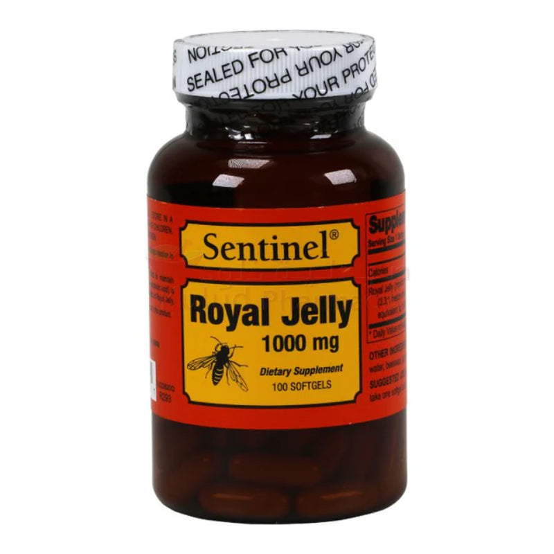Sentinel Royal Jelly Soft Gelatin Capsule 1000 Mg 100 PC