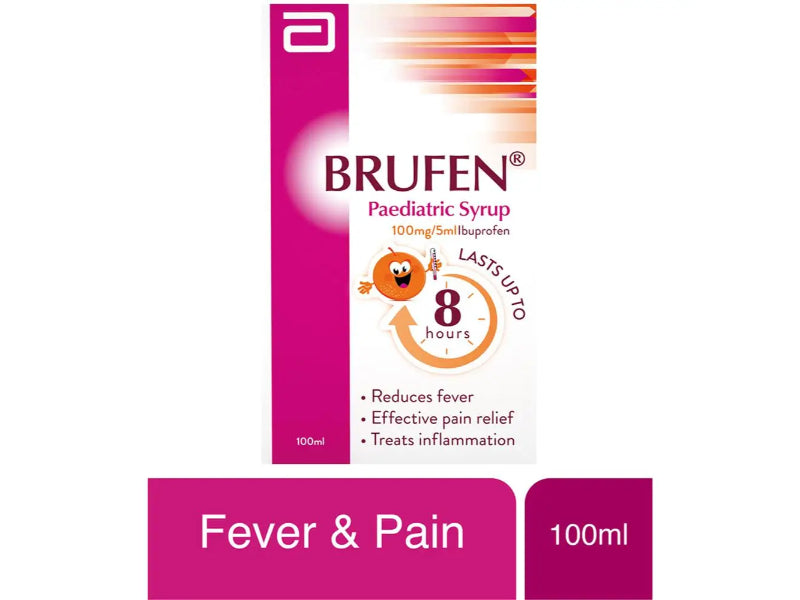 Shop Brufen Syrup 100MG/5ML 100ML | Free delivery