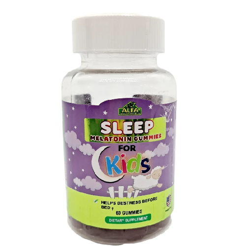 Alfa Sleep Melatonin Gummies For Kids 60 PC | Vitamin Qatar
