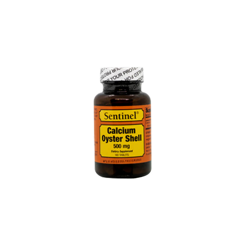 Sentinel Calcium Oyster Shell 500 + D 100 PC | Shop Online – Vitamin ...
