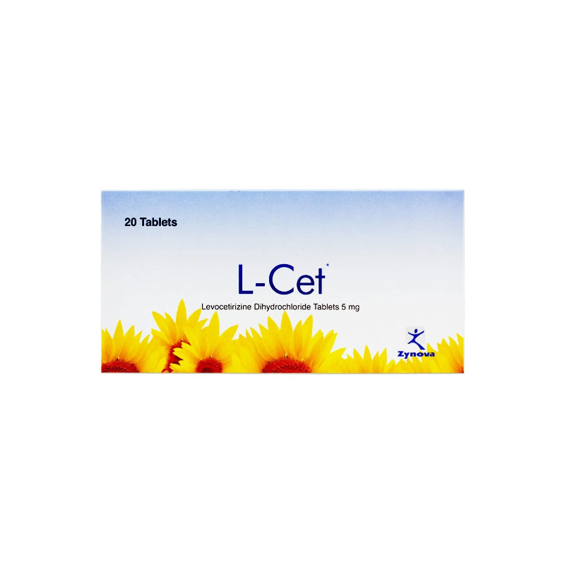 L-Cet 5 Mg Tablets 20 PC | Order Now