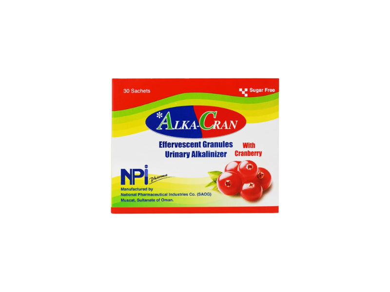 Alka-Cran Cranberry Powder 40gm Sachets 30 PC