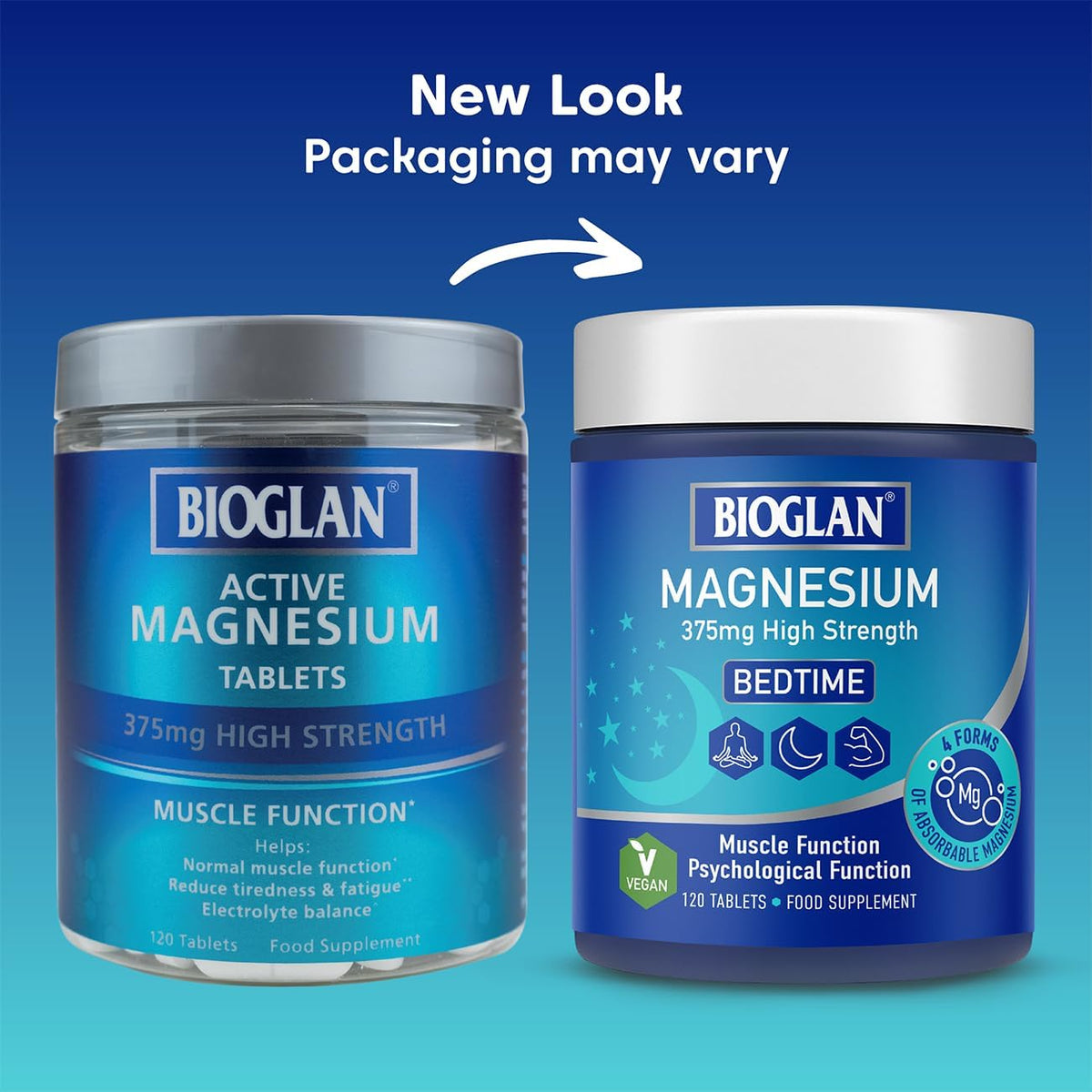 Bioglan Active Magnesium 375mg 120 Tablets