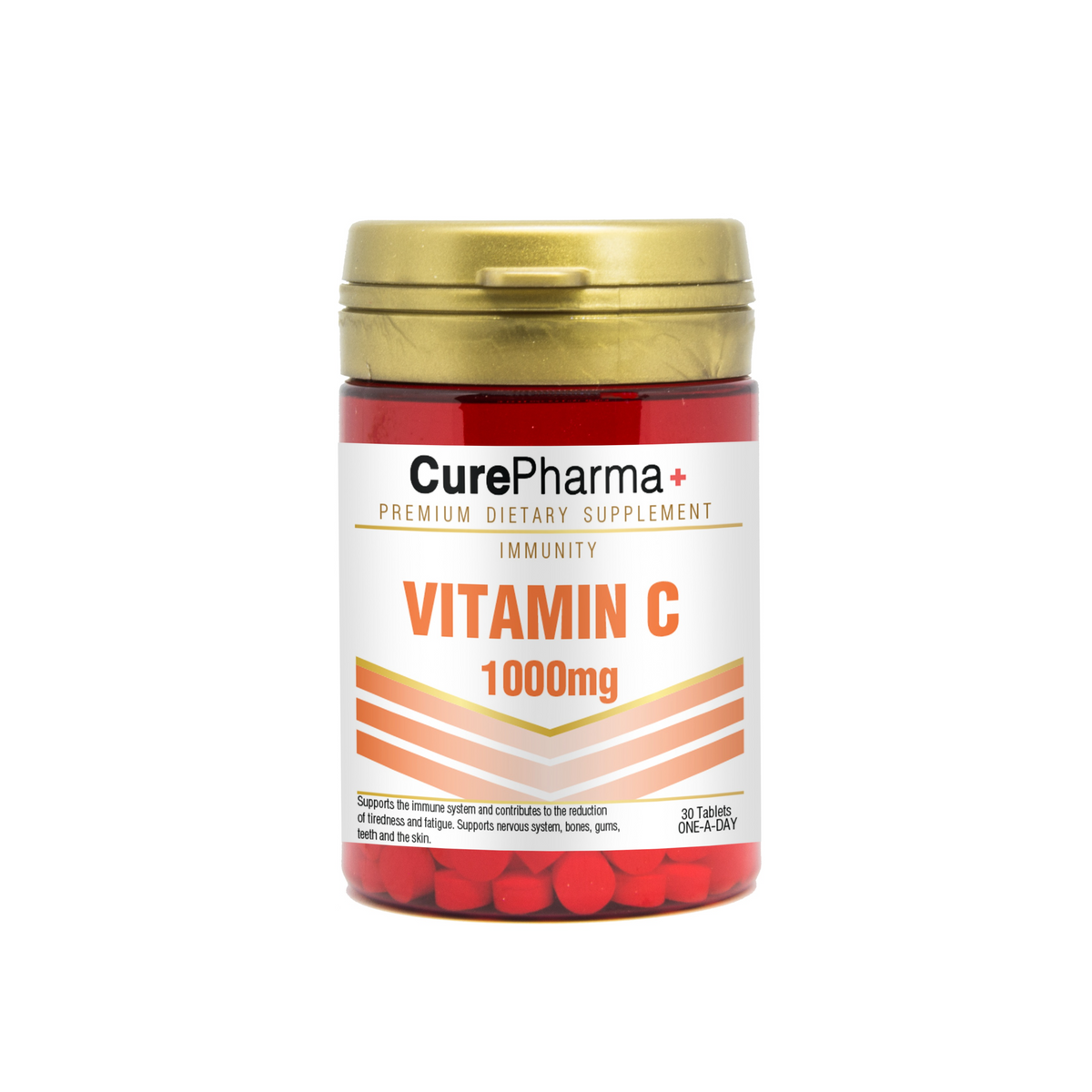 Curepharma Vitamin C 1000mg Tablets 30's
