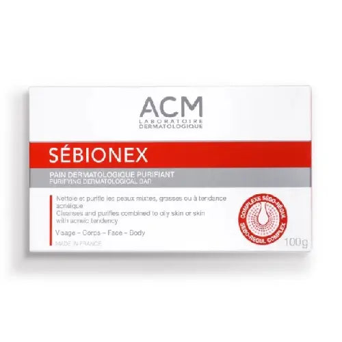Acm Sebionex Purifying Dermatological Bar (100 g) | Free delivery