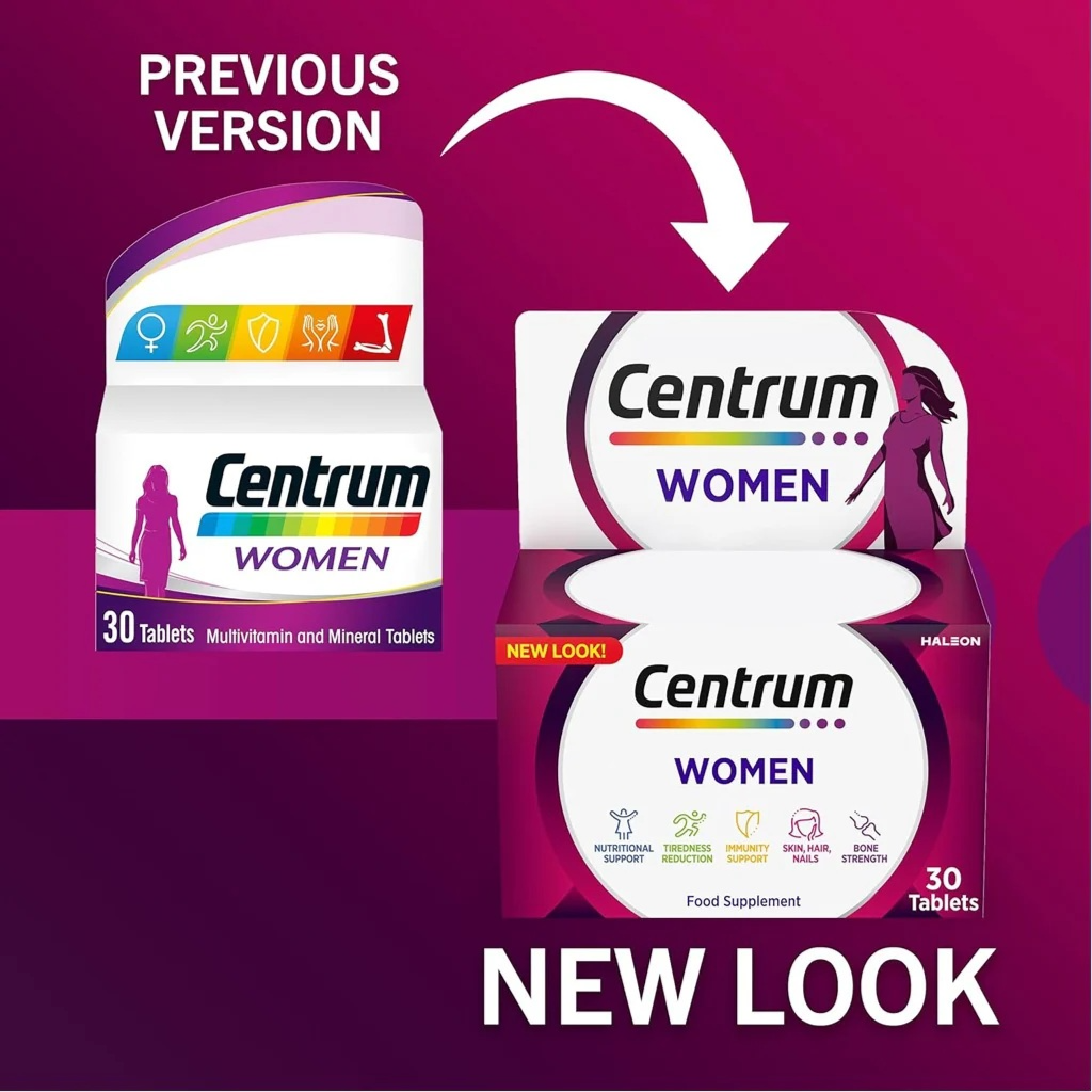 Centrum Women - Multivitamin Tablet for Women 30's
