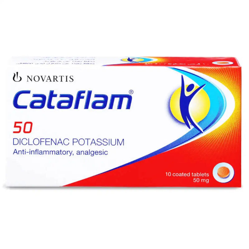 Buy Cataflam 50mg Tablets 20 PC | Get Free delivery
