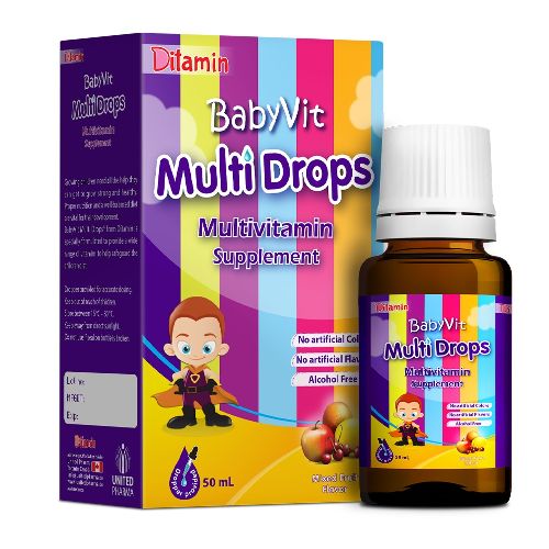 Ditamin Babyvit Multi Drops 50 ML