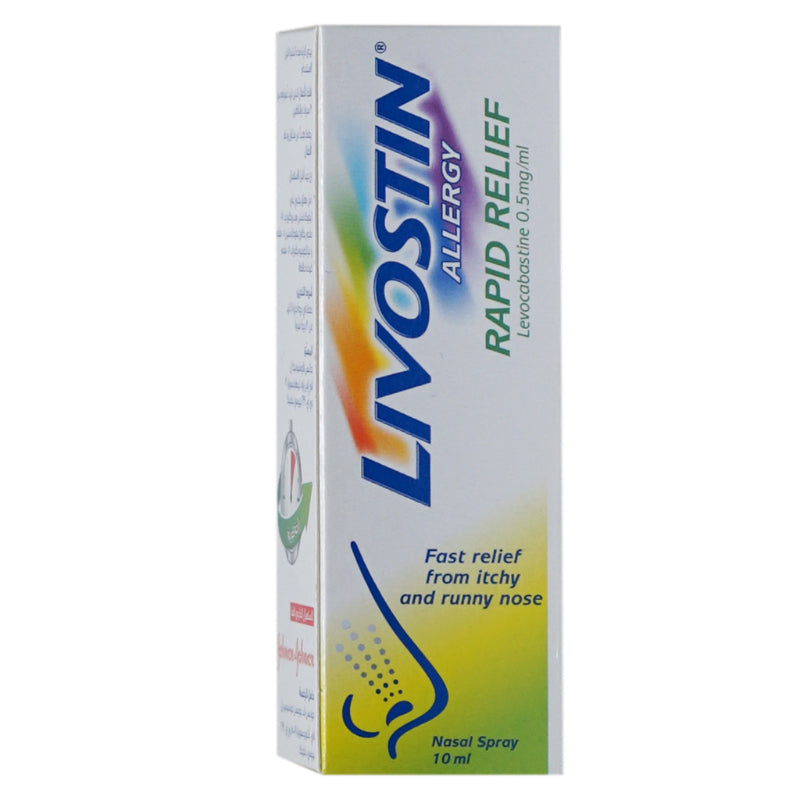 Livostin 0.5mg Nasal Spray 10 ML | Get Online