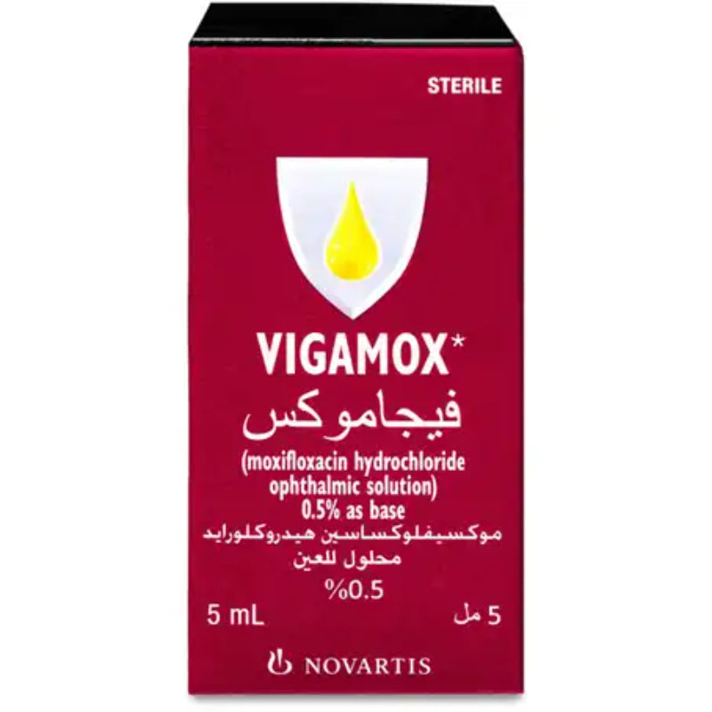 Vigamox 5mg/Ml Eye Drops 5ML | Shop Now